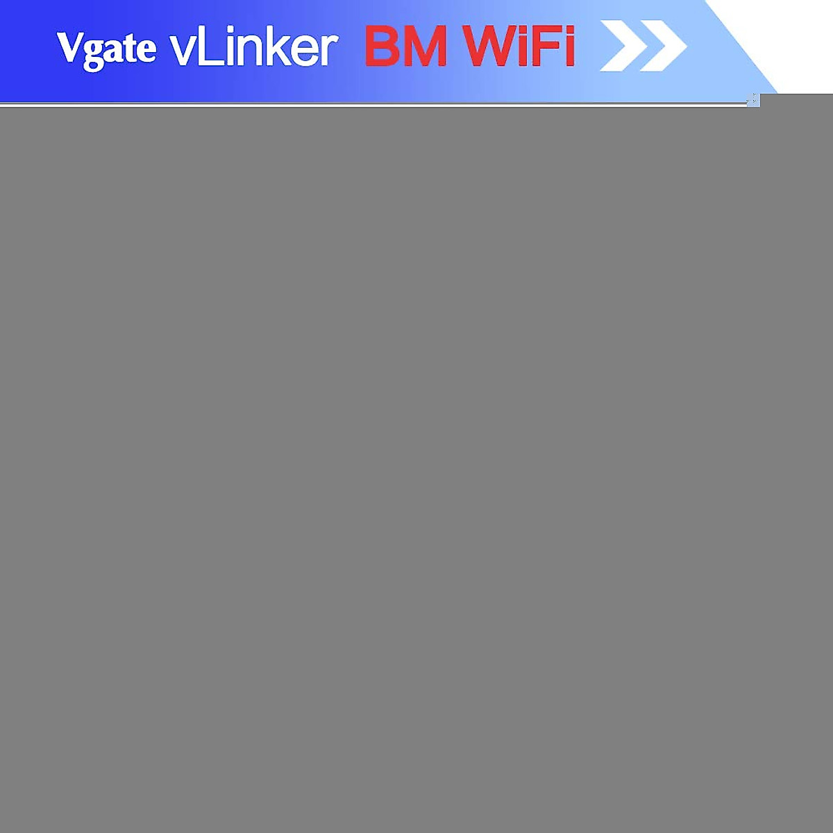 Vgate vLinker BM WiFi OBD2 Diagnostic Scan Tool, OBDII Car Scanner for iOS, Android, and Windows - Made for BimmerCode