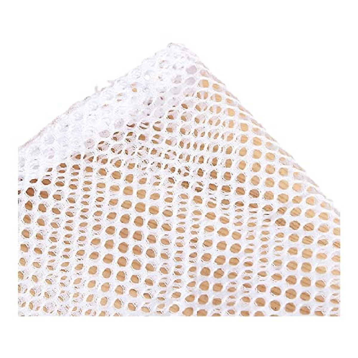 Small Commercial Mesh Laundry Bags with Handle and Drawstring for Dormitory, Travelling, College,Apartment, Camping, RV, Machine Washable, Over Door Hanging Mesh Bag,20×17inc