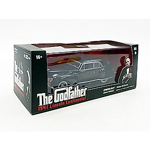 Greenlight 86507 1:43 the Godfather (1972) -1941 Lincoln Continental-Die-Cast Vehicle