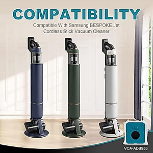 4 Pcs VCA-ADB95 Dust Bags for SAMSUNG Bespoke Jet Cordless Stick Vacuum Cleaner Dirt Disposal Bag Replacement Accessories Parts