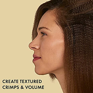 Hot Tools Pro Artist 24K Gold Crimping Iron | For Light Textured Crimps and Volume (1 in)