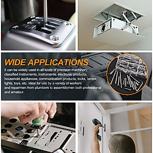 Rustark 141Pcs M6x16mm-80mm 14 Sizes Furniture Joint Connector Bolt & Cap Nut Assortment Kit Flat Hex Socket Cap Bolts Screw Posts for Furniture Chair Crib Belt Leather Binding