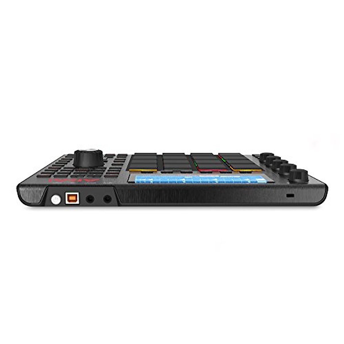 Akai Professional MPC Studio Black | Ultra-Portable MPC With MPC Software (Download), USB Power, LCD Screen, Touch Sensitive Encoders, Brushed Aluminium Body & Data Dial