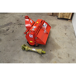 Farmer-Helper 37" Adjustable Offset 3pt Rotary Tiller FH-TL95 Cat.I 3pt 16+hp ~Slip Clutch Driveline Requires a Tractor. Not a standalone Unit.