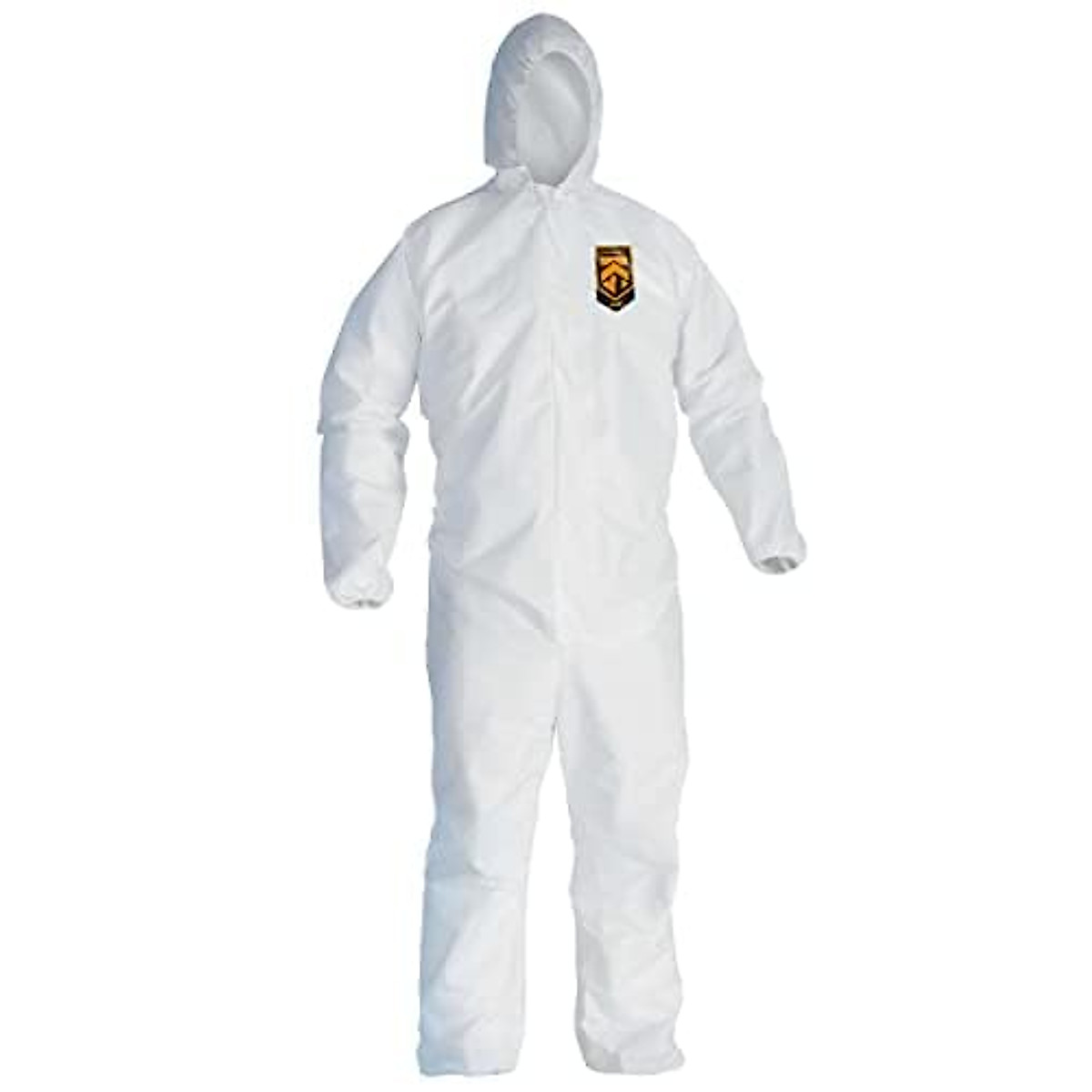 KLEENGUARD Kimberly Clark A40 Liquid and Particle Protection Coveralls (Large), 1 CT White…
