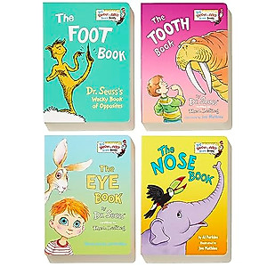 The Big Boxed Set of Bright and Early Board Books About Me: The Foot Book; The Eye Book; The Tooth Book; The Nose Book (Big Bright & Early Board Book)