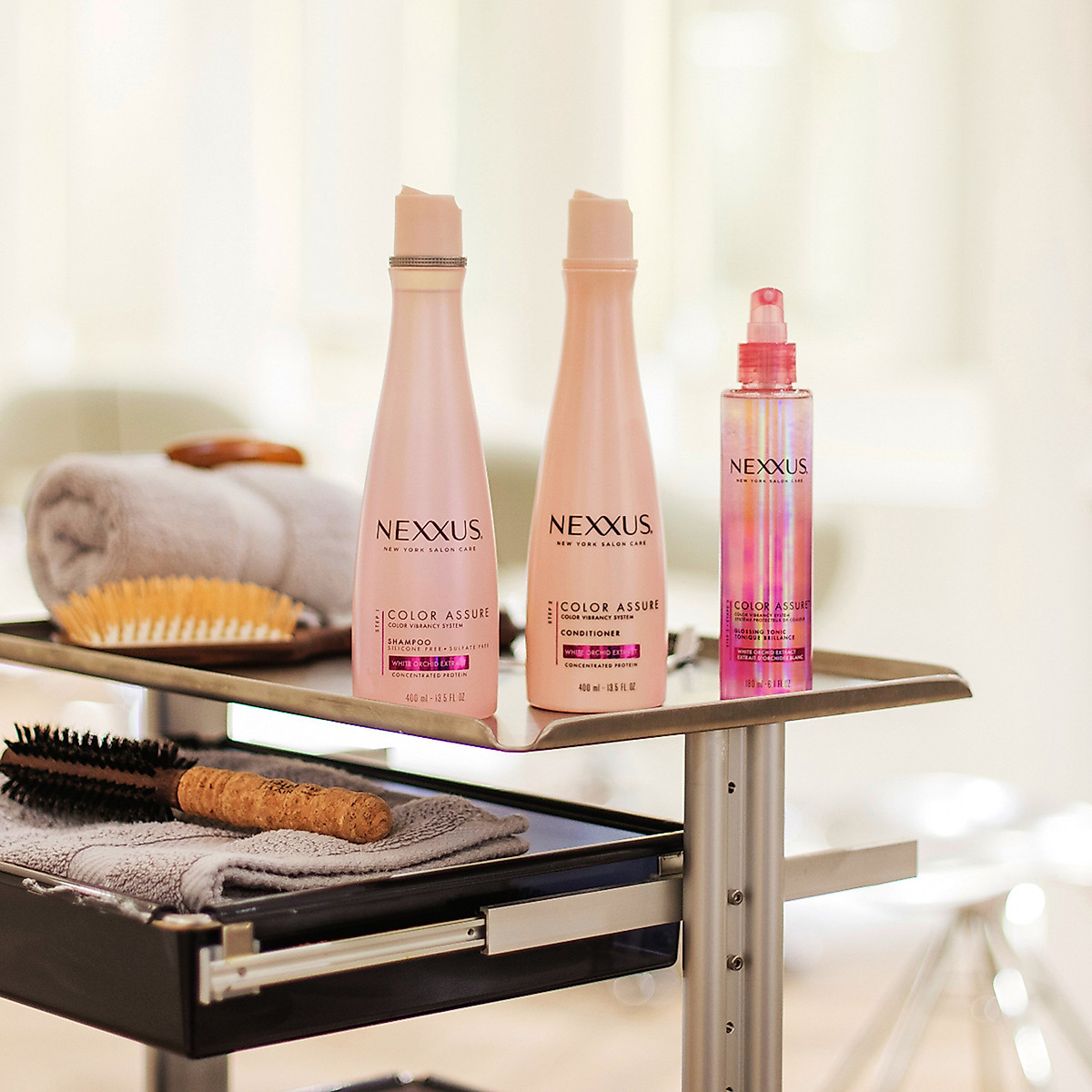 Nexxus Color Assure Glossing Tonic, for Color Treated Hair 6.1 oz