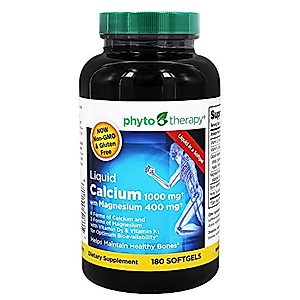 Phytotherapy Rx Calcium Liquid Softgel - 180 per pack - 1 each.