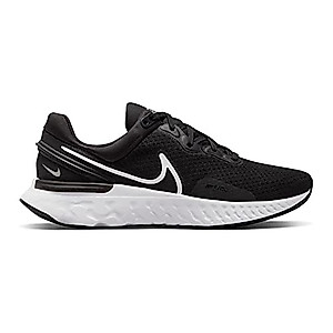 Nike Womens React Miler 3 Running Trainers DD0491 Sneakers Shoes (UK 5 US 7.5 EU 38.5, Black White Anthracite 001)