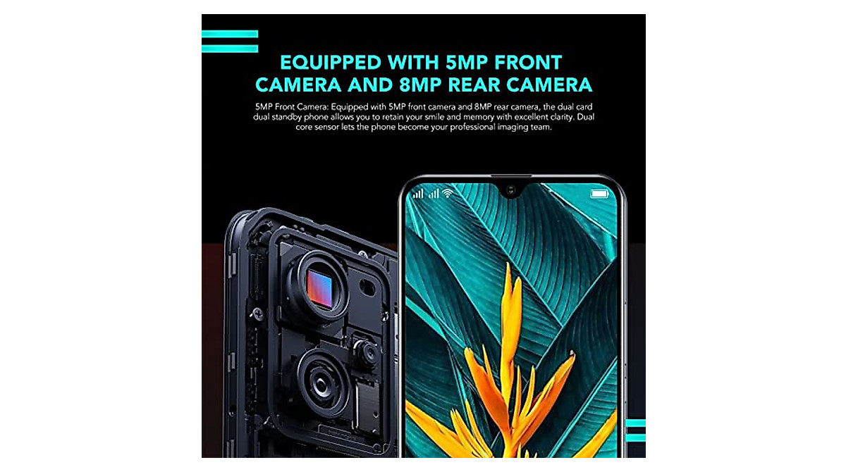 Smartphone 6.1" 3G Unlocked with Facial Recognition
