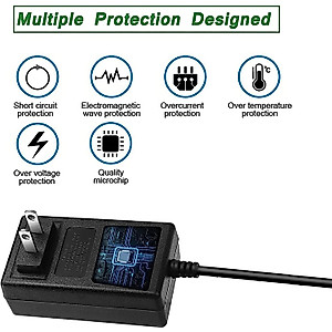 Seagull SE Charger Seagull 600 Power Cord Compatible with AIPER Seagull SE 600,Seagull 1000 HJ1103J Cordless Robotic Pool Cleaner Charger Cable