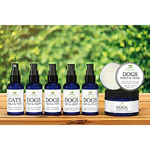 Isabella's Clearly Cats | Ticks and Fleas Product with Rosemary and Lavender | Topical Spray for Cats. Smells Great. Made in USA.