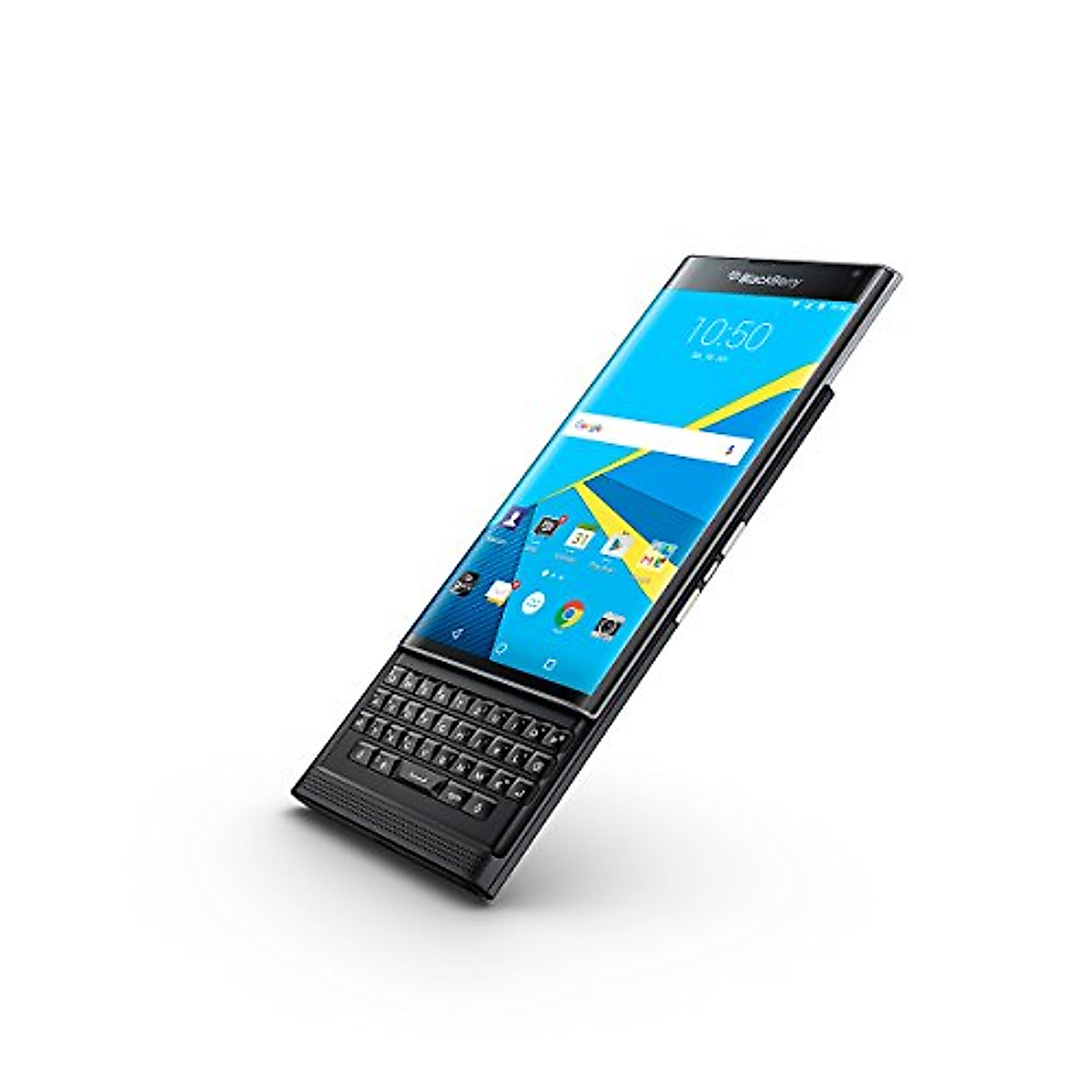 Blackberry PRIV Factory Unlocked GSM Android OS Security Phone with Slide-out Physical Keyboard and 18MP Camera - International Version (Black)