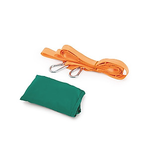 Hape Pocket Swing| Green Portable Hammock for Kids, Outdoor Children’S Swinging Chair, Easy Attach Mechanism for Ages 5+, 220 Lb Weight Capacity