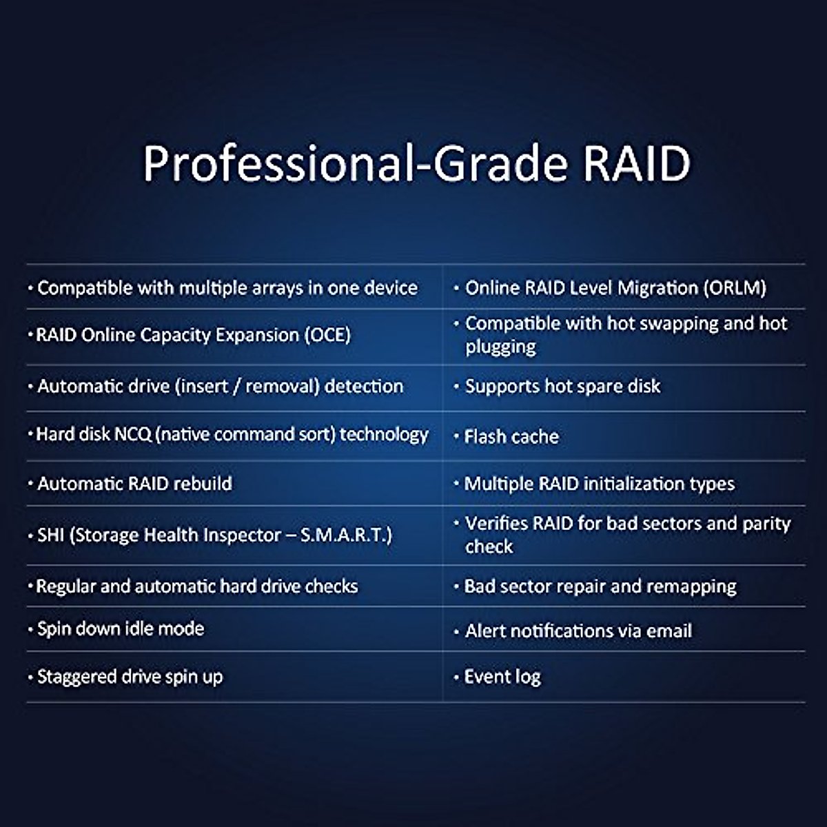 TERRAMASTER D5 Thunderbolt 3 Professional-Grade 5-Bay External Hard Drive Enclosure RAID 0/RAID1/RAID5/RAID10/JBOD Hard Disk RAID Storage (Diskless)