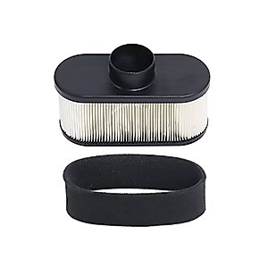 Podoy 11013-7049 Air Filter with 11013-7046 Pre Filter for compatible with Kawasaki 11013-704 99999-0384 102-442 Lawn Mower with Pre Filter