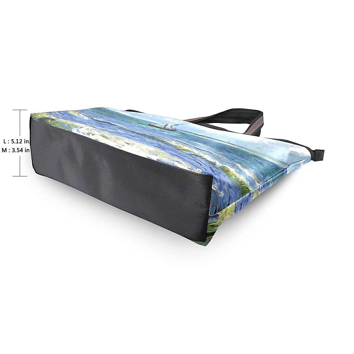 Women's Tote Shoulder Bag Monet Sailboat Sea Top Handle Bag Handbag