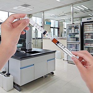 30PCS Luer Lock Syringe Adapter for Bottles, Syringe Adapter Luer Lock Connector Luer Lock Adapter Clear Female Luer Syringe to Syringe Transfer Connector Luer Lock Syringe Bottle Adapter for Syringe