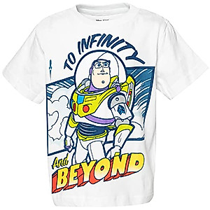 Disney Pixar Toy Story Buzz Lightyear Woody Rex Toddler Boys 3 Pack Graphic T-Shirts Multi 2T