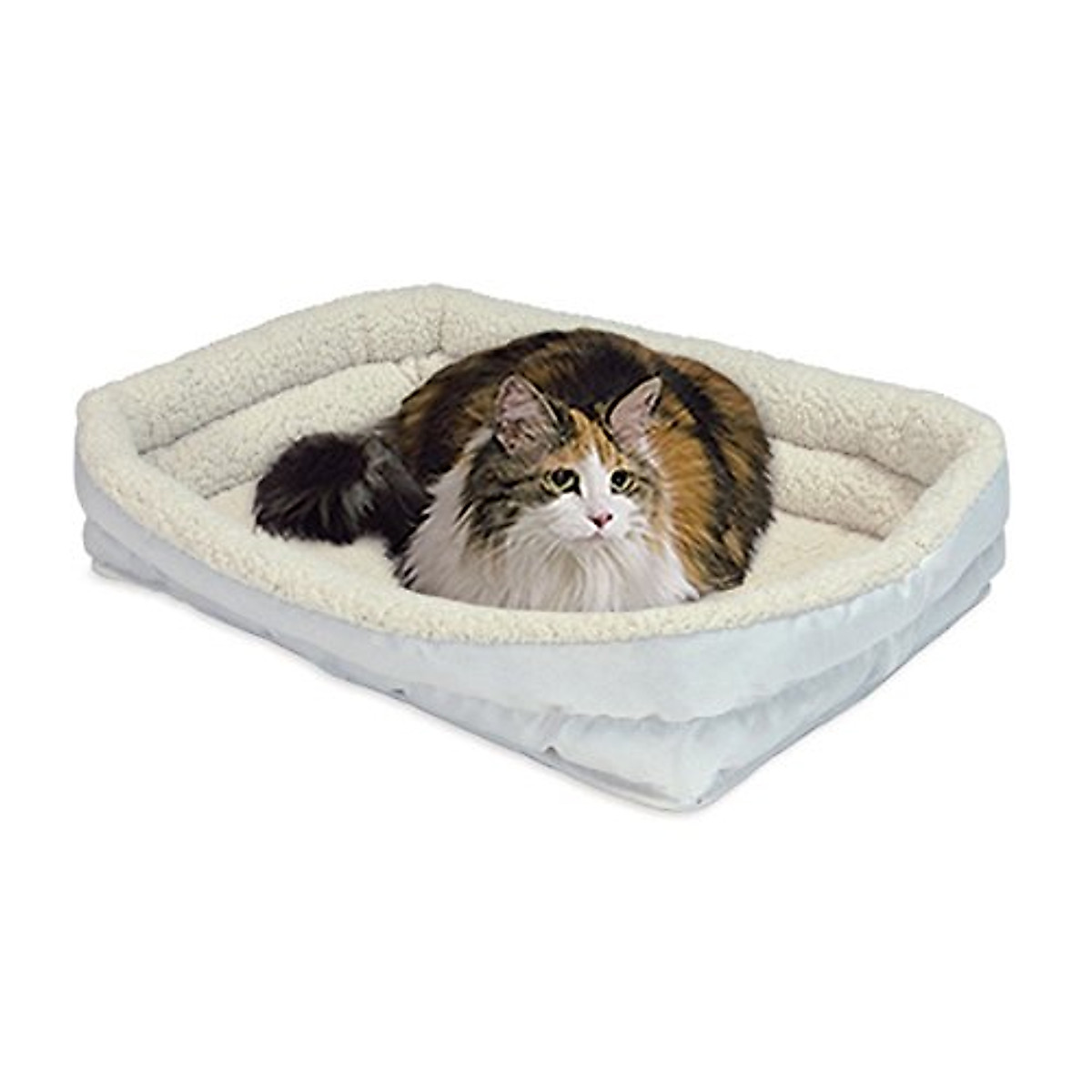 MidWest Homes for Pets Double Bolster Pet Bed | 30-Inch Dog Bed ideal for Medium Dog Breeds & fits 30-Inch Long Dog Crates
