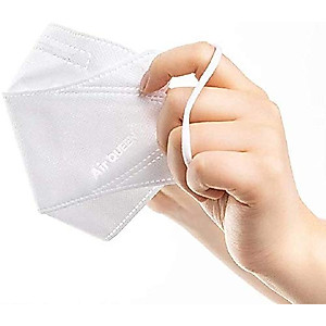 [20 Pack] Authentic [Air Queen] 3-Layers Nano-Filter Face Safety Mask for Adult [Individually Packaged] [Made in South Korea]
