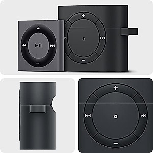 Spigen Classic Shuffle Designed for Airpods 3rd Gen Case with Keychain, Classic Design Airpods 3 Case (2021) - Charcoal