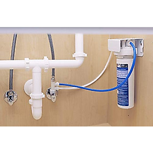 Watts Premier Pure H2O Full Flow, Under Sink Filtration System, 4,000 Gallon High Water Capacity, Reduces 99.2% Lead, White