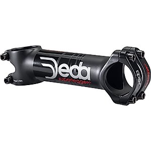 Deda Elementi 305393860 Système Manuel Superleg 100 mm POB Mixte, Noir (Noir), Taille Unique