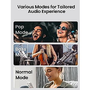 Gsoemon Active Noise Cancelling Earbuds, True Wireless Earbuds IPX5 Waterproof 36 Hours Rich Bass, aptX Superior Sound Qualcomn QCC 3040, CVC 8.0 Noise-Cancelling Mics for Calls