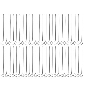 50 Pcs Inoculating Loop Lab Bacterial Culture Microbiology Uses Re-Reusable Inoculation Loops