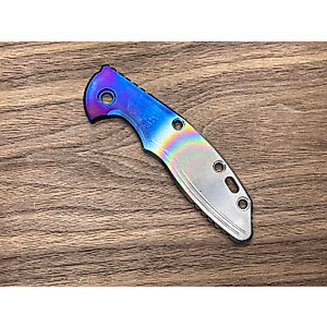 Metonboss Flamed Deep Brushed Titanium scale for XM-18 3.5 HINDERER