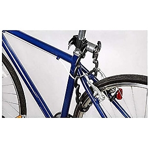 Bicycle Anti-Theft Lock, Mountain Bike Fixed Folding Lock, Bicycle Chain Lock, Creative Burger Lock