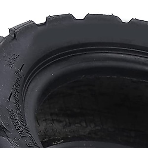 Vacuum Tubeless Tire, 80/60‑6 Vacuum Tubeless Rubber Tire Tyre for Electric Scooter Go Karts ATV Replacement Electric Car Scooter Supplies 80/60-6 Scooter Tire