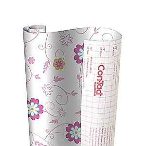 Con-Tact Brand Creative Covering Self-Adhesive Vinyl Drawer and Shelf Liner, 18" x 20', Sassy,20F-C9AU42-06