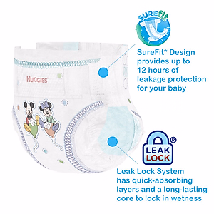 Huggies Snug and Dry Diapers, Size 6, 100 Count