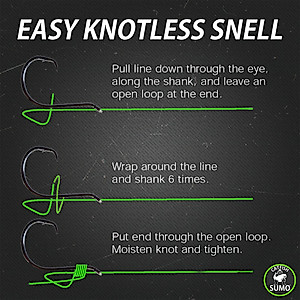 Heavyweight Catfish Hooks - Offset Octopus Circle Hooks - 25 Pack (6/0)