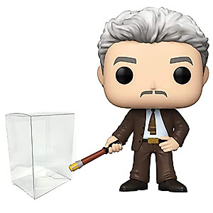 Visit the Funko Store Loki - Mobius Funko Pop Protector Bundle - Marvel: Loki - Mobius #896 Pop Figurine 3.75 Inch with Clear Plastic Pop Protector Case