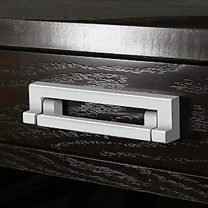 Mission Drop Leaf Computer Desk, 32-Inch, Solid Wood, Compact Folding Writing Desk for Small Spaces, Home Office – Leick Home, 82420