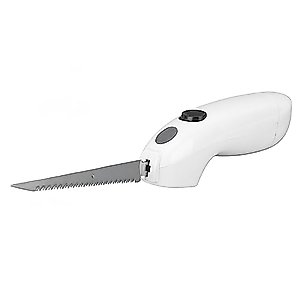 Battery Powered Knife, Ergonomic Handle Dishwasher Electric Fillet Carving Knife for Home Restaurant Picnic