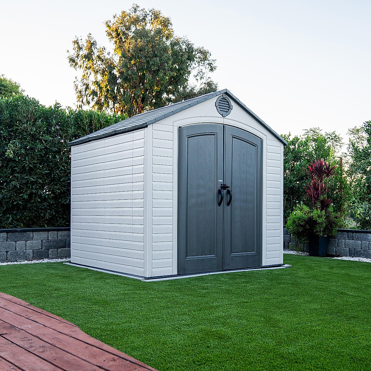 Lifetime Outdoor Storage Shed, 8 x 7.5 Foot
