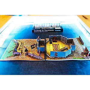 Palisades Fences Kit - Mini Dungeon Castle Cavern Terrain for RPGs, Dungeons & Dragons (DND), Pathfinder, War Gaming, and More! by DCD (34+pcs, 7ft 8in)