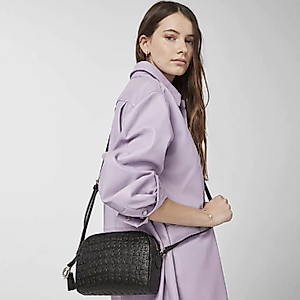 TOUS Calfskin Leather Sherton Crossbody Bag for Women, 14x19x5 cm, Sherton Collection