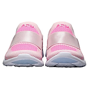 Athletic Propulsion Labs Women's Techloom Bliss Shoe, Bleached Pink/Fusion Pink/White, 8