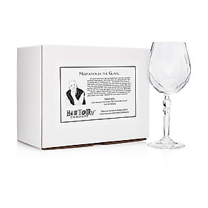 HISTORY COMPANY Luigi Veronelli “Crafted in Italy” Meditation Wine Glass (Gift Box Exclusive)