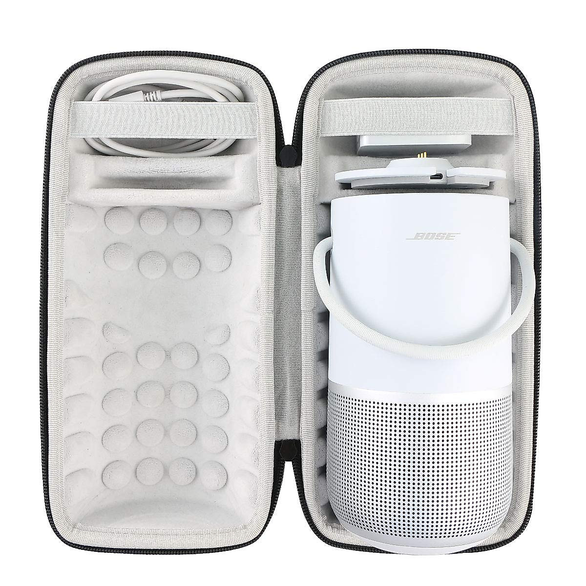 Khanka Hard Case for Replacement for Bose Portable Home/Smart Bluetooth Speaker (Fits Charging Cradle)