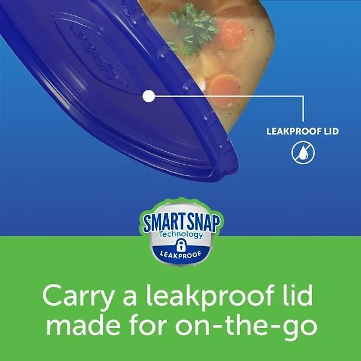 Ziploc Storage Containers Large Rectangle 2 Pack One Press Seal 2.25 QUART