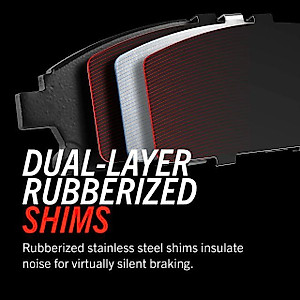 Power Stop KOE6959 Front Autospecialty Replacement Brake Kit Brake Rotors and Ceramic Brake Pads For 2015 2016 2017 Honda Odyssey | 2019 2020 2021 2022 Honda Passport