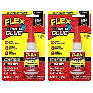 Flex Seal Family of Products High Strength Super Glue 20 gm