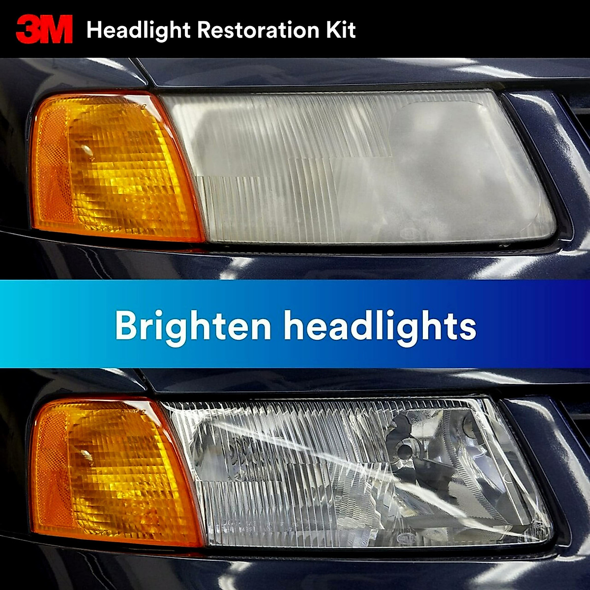 3M Headlight Lens Restoration System, 39008, 1 Kit