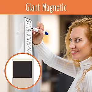 100 Pages Food&Shit Magnetic Back Funny Grocery List Planner Note Pad To Do List for Fridge Locker (3" x 8")